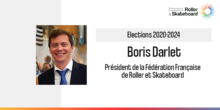 Boris Darlet, Président de la Fédération Française de Roller et ...
